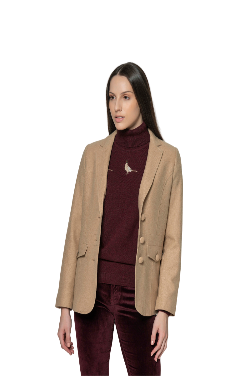 Hartwell Zia Blazer Women’s - Sand – The Auld Forge - Country Clothing