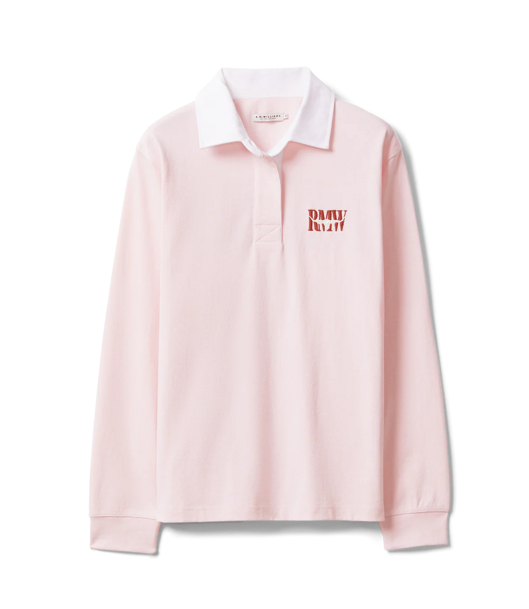 R.M Williams Narran Women's Heritage Rugby- Pink – The Auld Forge ...