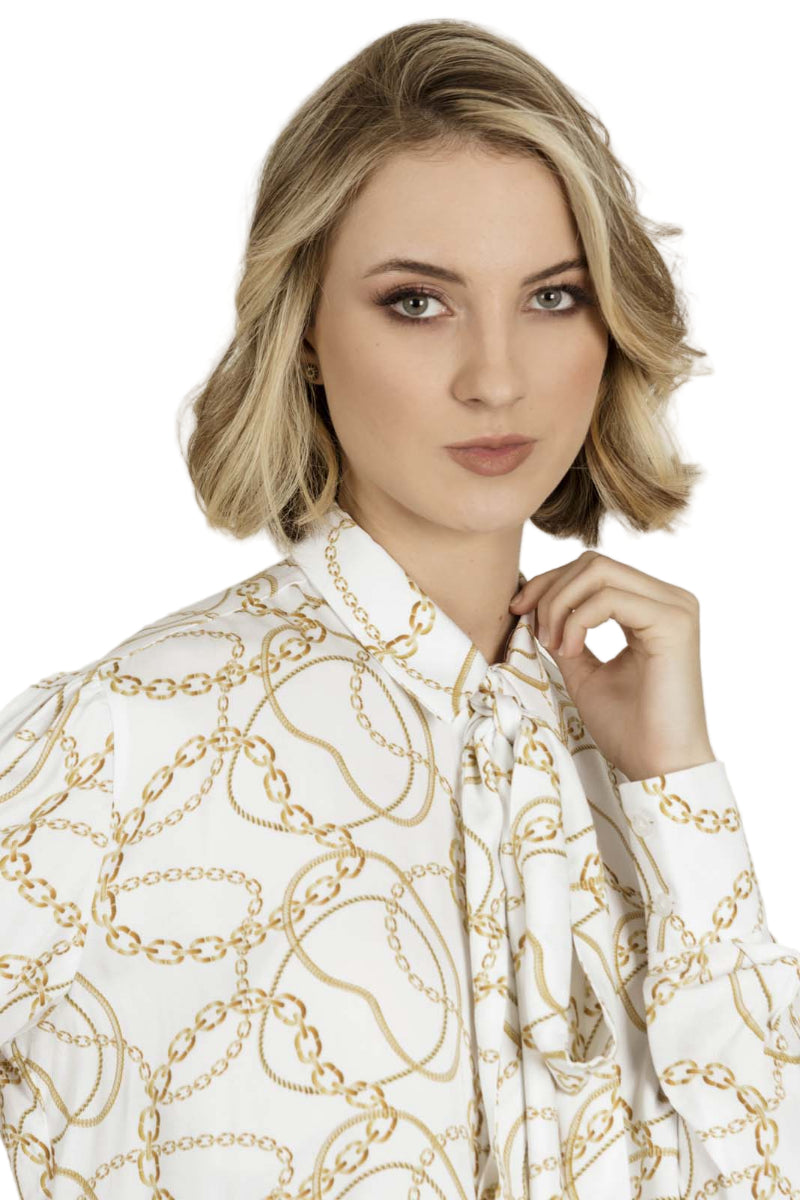 Hartwell Lisa Women’s Shirt - White New Chains – The Auld Forge ...