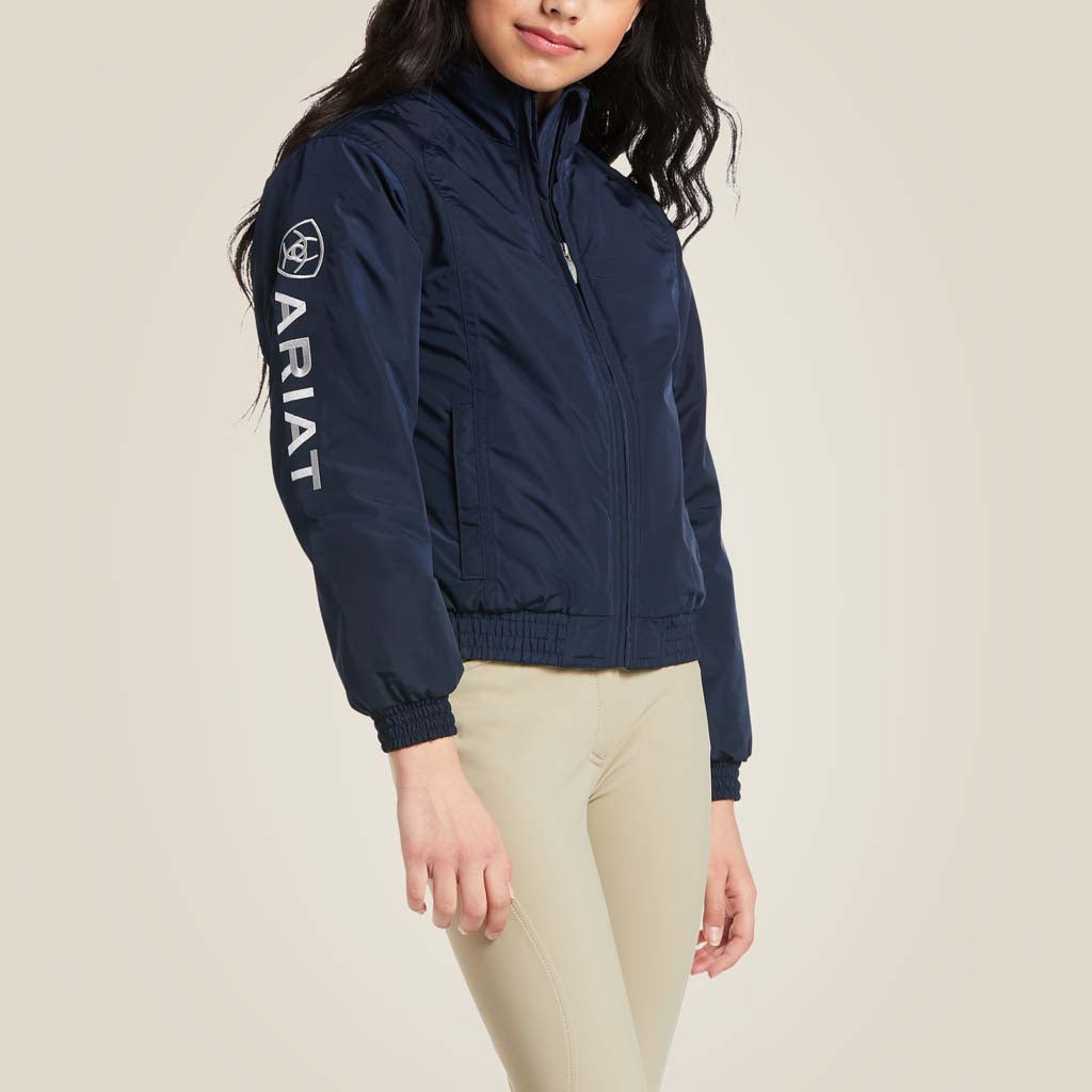 Ariat Stable Insulated Kids Jacket- Navy – The Auld Forge - Country ...