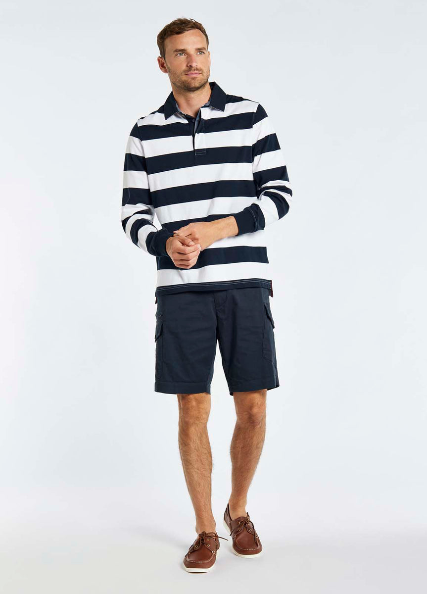 Dubarry Goresbridge Men’s Rugby Top- White/Navy – The Auld Forge ...